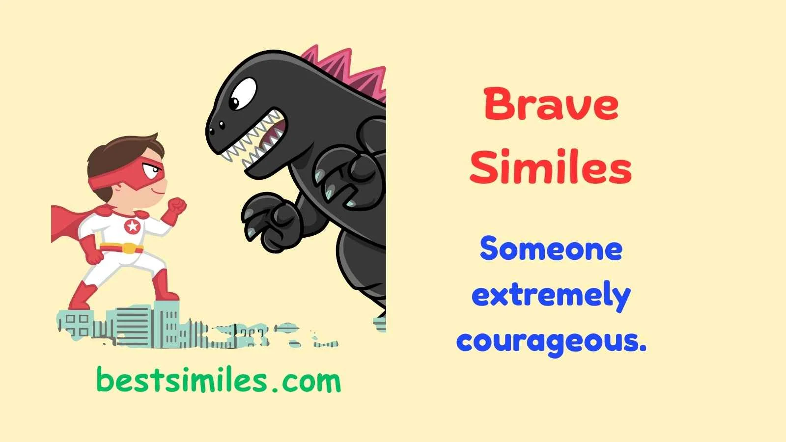 30+ Brave Similes A Bold Guide for Curious Minds - bestsimiles.com