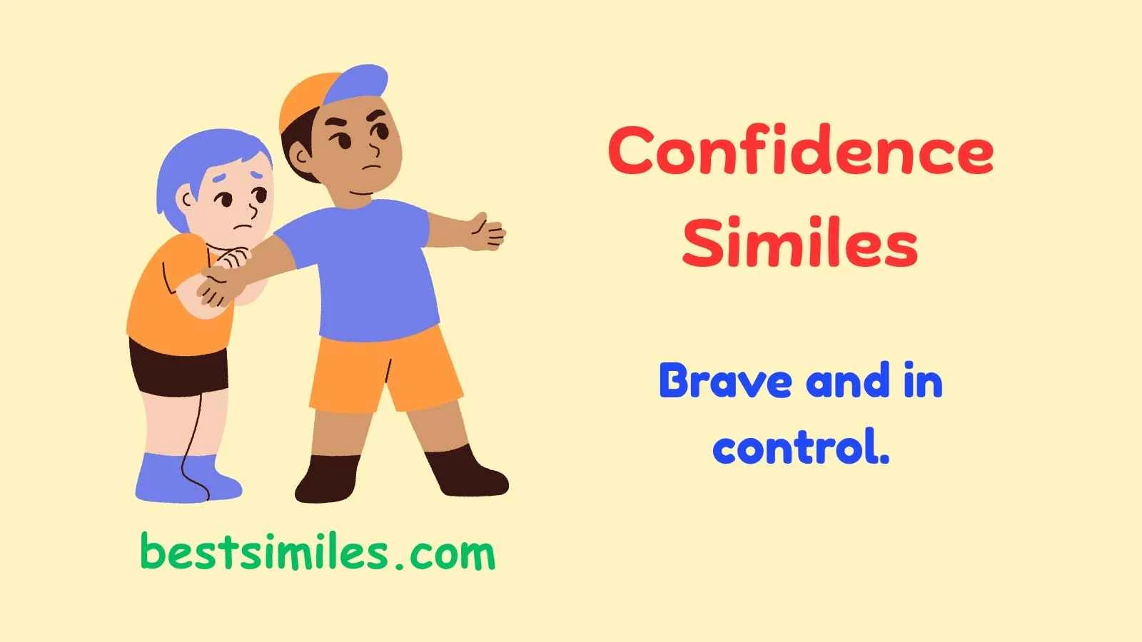 30 + Confidence Similes Boost Your Self Belief Fast - bestsimiles.com