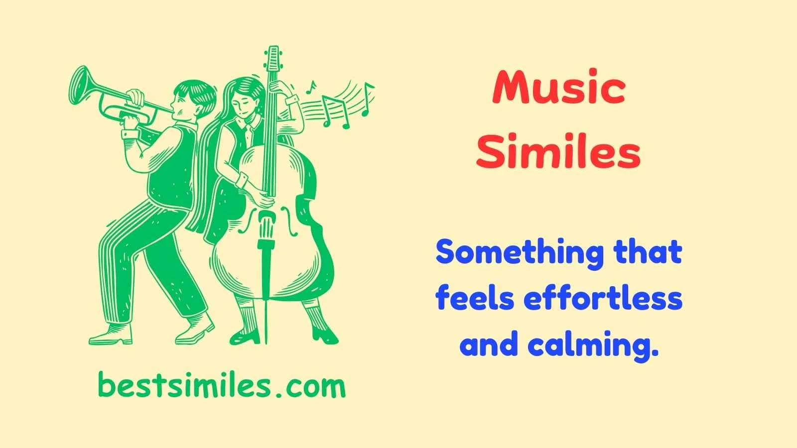 30 + Music Similes Engaging List for Music Lovers - bestsimiles.com