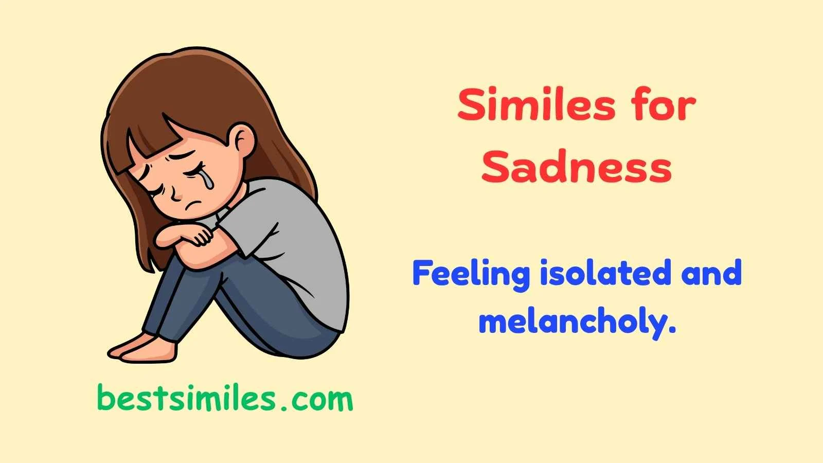 30+ Similes for Sadness Powerful Ways to Express Deep Emotion ...