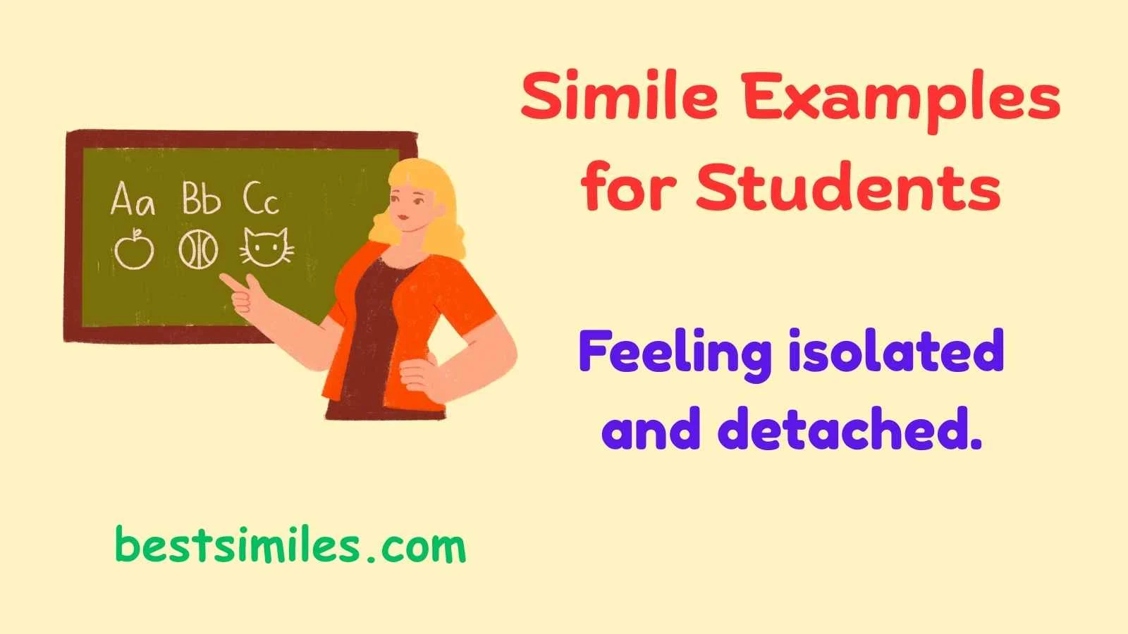 30+ Simile Examples for Students (Quick Help) - bestsimiles.com