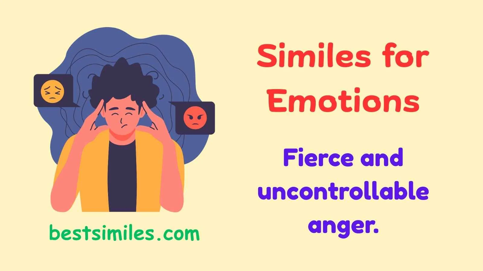 30+ Similes for Emotions (Effective Ways to Express Feelings ...